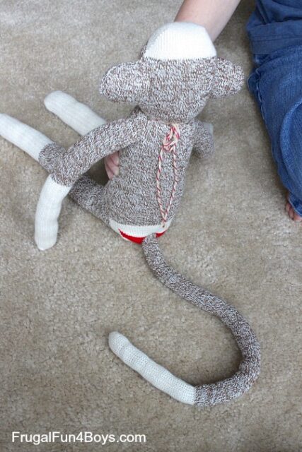 Superhero Sock Monkeys - Frugal Fun For Boys and Girls