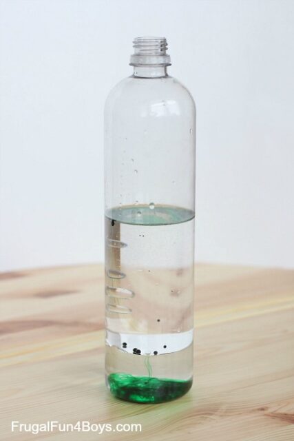 Colorful Chemical Reaction Experiments for Kids - Frugal Fun For Boys ...