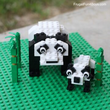 LEGO Panda Bear Building Instructions - Frugal Fun For Boys and Girls