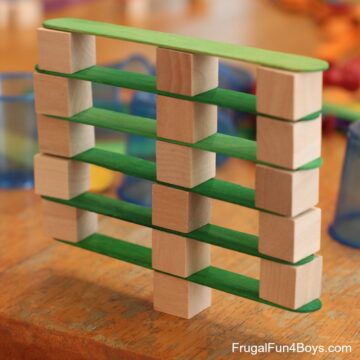 5 Engineering Challenges for Kids (Cups, Craft Sticks, and Cubes ...