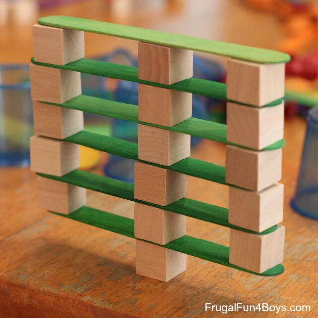 5 Engineering Challenges for Kids (Cups, Craft Sticks, and Cubes ...