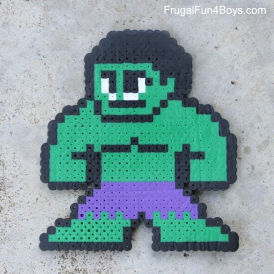 Avengers Perler Bead Patterns - Frugal Fun For Boys and Girls