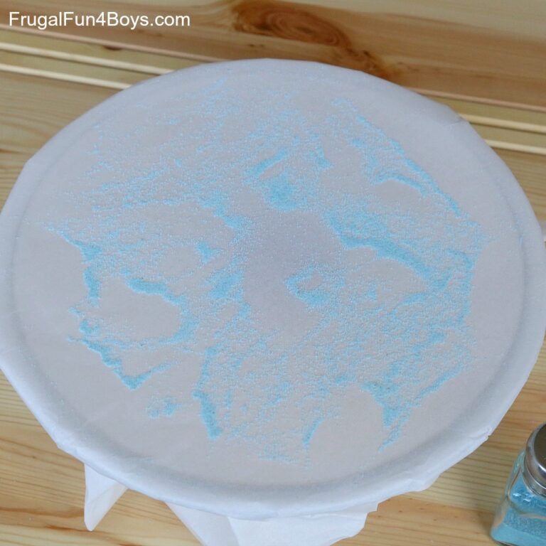 Salt Vibrations: Sounds You Can SEE! - Frugal Fun For Boys and Girls