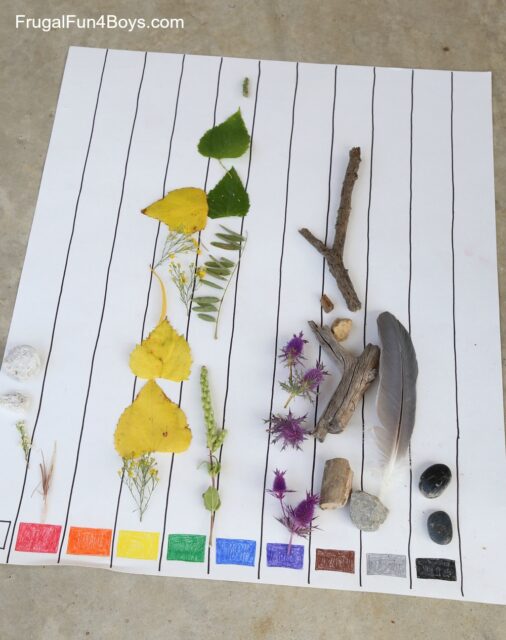 Sorting, Counting, and Graphing for Preschoolers - Frugal Fun For Boys ...