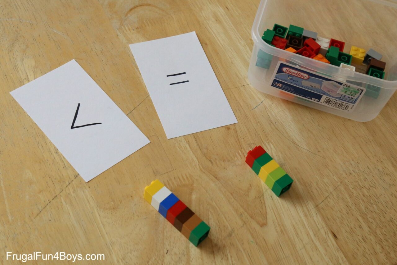 LEGO Activities for First Grade Math - Frugal Fun For Boys and Girls