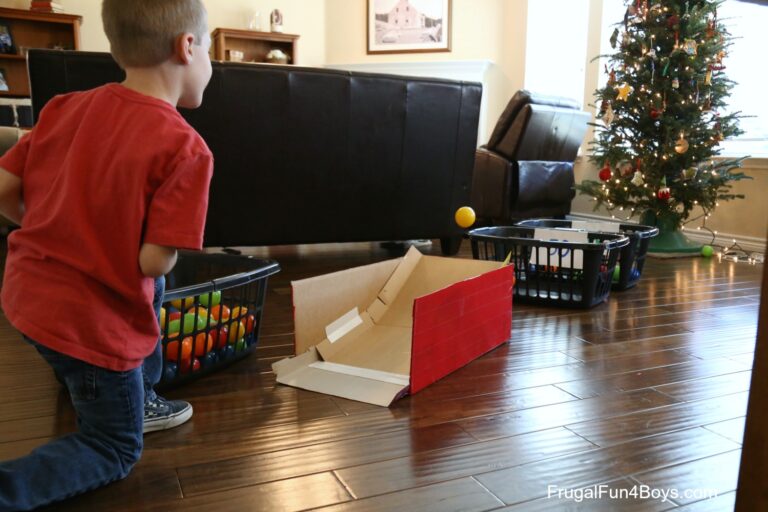 10 Ball Games for Kids - Ideas for Active Play Indoors! - Frugal Fun ...