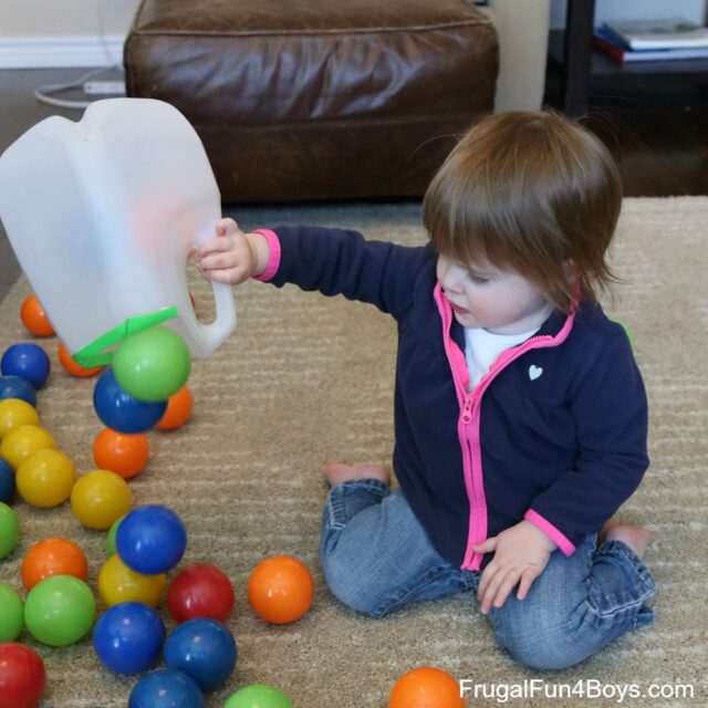 10 Ball Games for Kids - Ideas for Active Play Indoors! - Frugal Fun ...
