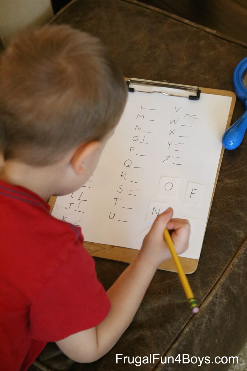 Go on a Detective Alphabet Hunt! A Letter Learning Activity for ...