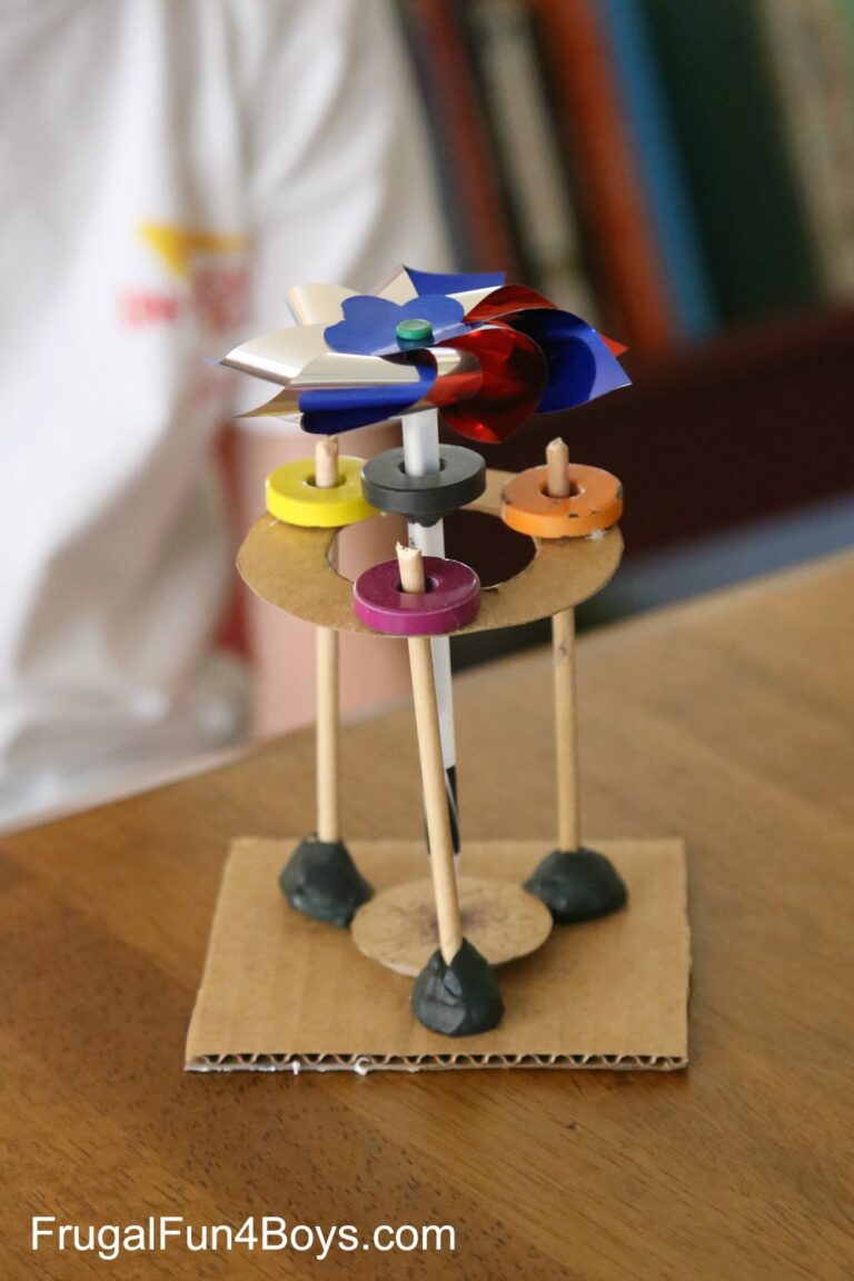 Magic Spinning Pen - A Magnet Science Experiment for Kids - Frugal Fun ...
