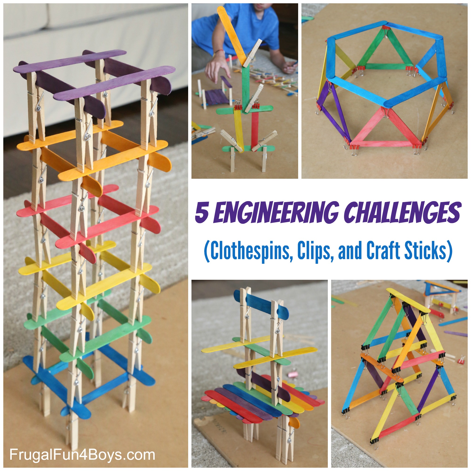 Engineering Challenges Frugal Fun For Boys And Girls Engineering Challenges Frugal Fun For Boys And Girls