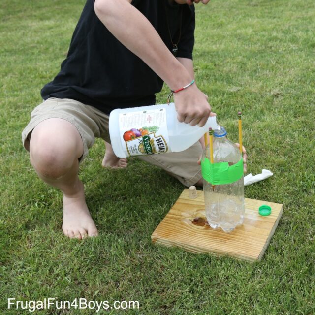This EPIC Bottle Rocket Flew Higher Than our Two Story House! - Frugal ...