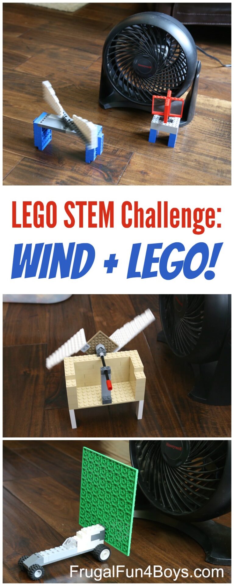 LEGO STEM Challenge: Wind Powered LEGO Contraptions! - Frugal Fun For ...