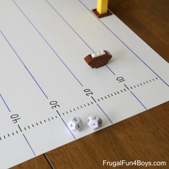 Multiplication Football Game: Make Math Fact Practice Fun! - Frugal Fun ...