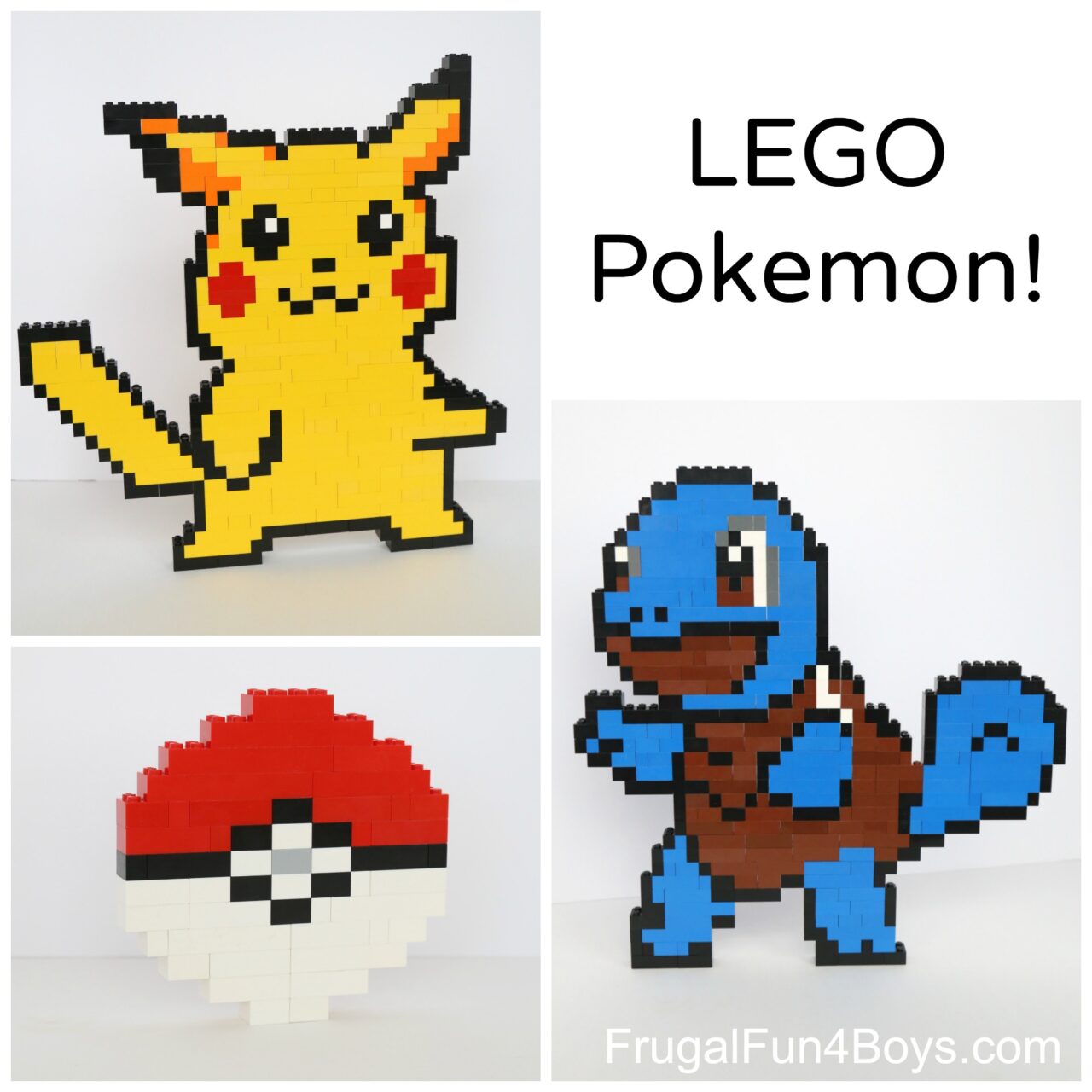 Pokemon LEGO Projects to Build - Frugal Fun For Boys and Girls