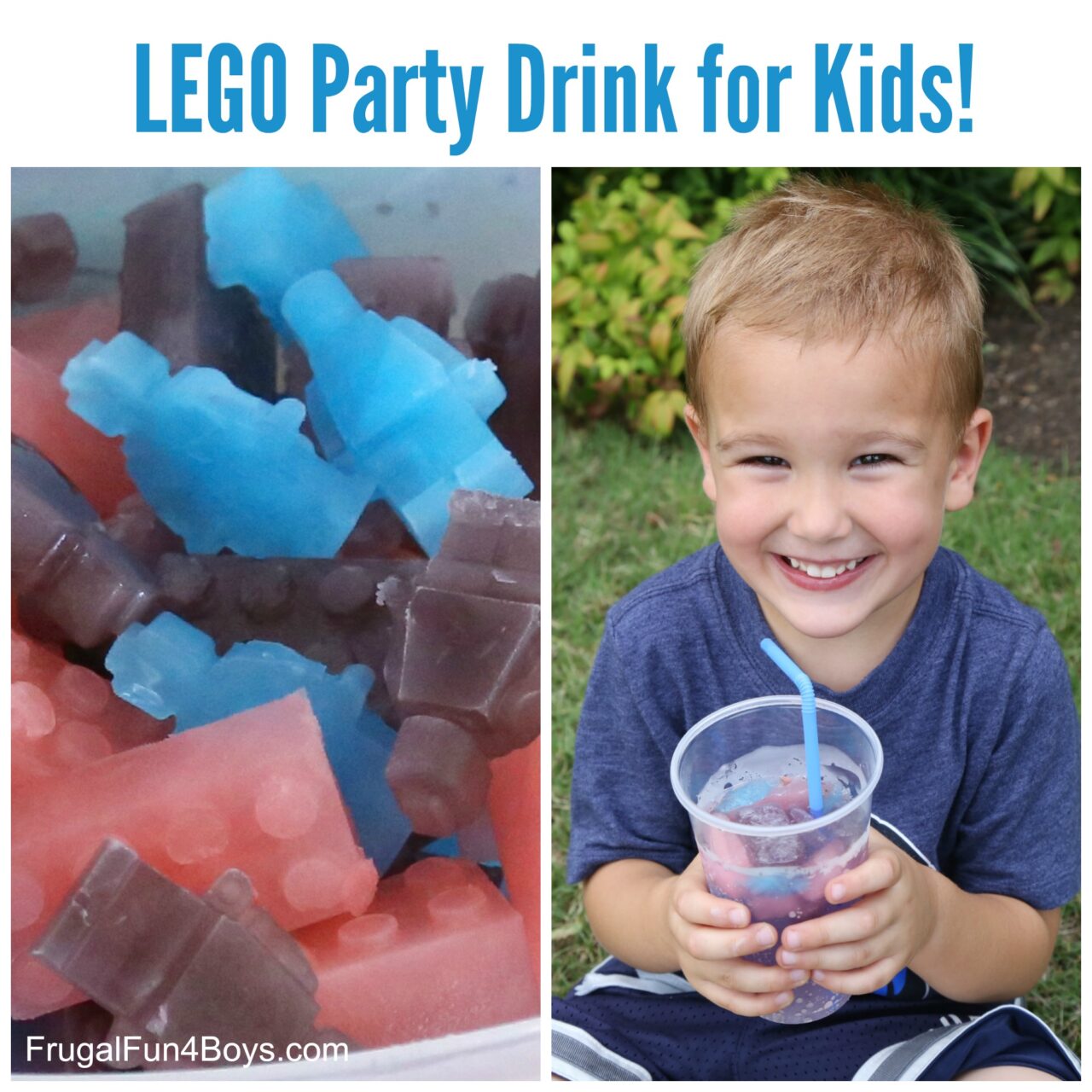 Fun Party Drink for Kids: LEGO Ice Coolers! - Frugal Fun For Boys and Girls