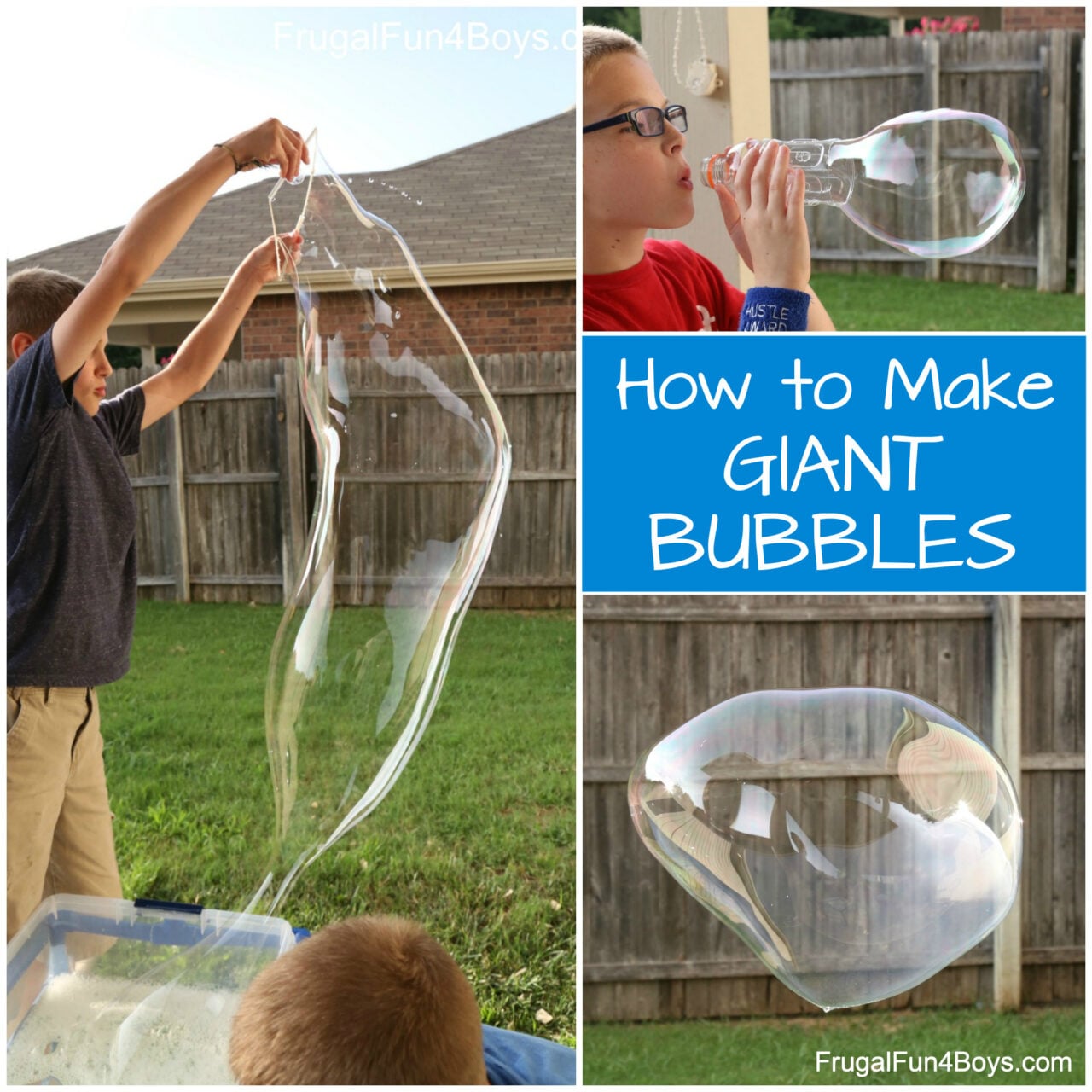 Giant Bubbles: Your Easy Recipe