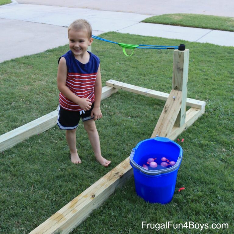 Build a Water Balloon Launcher that the Whole Family will LOVE ...