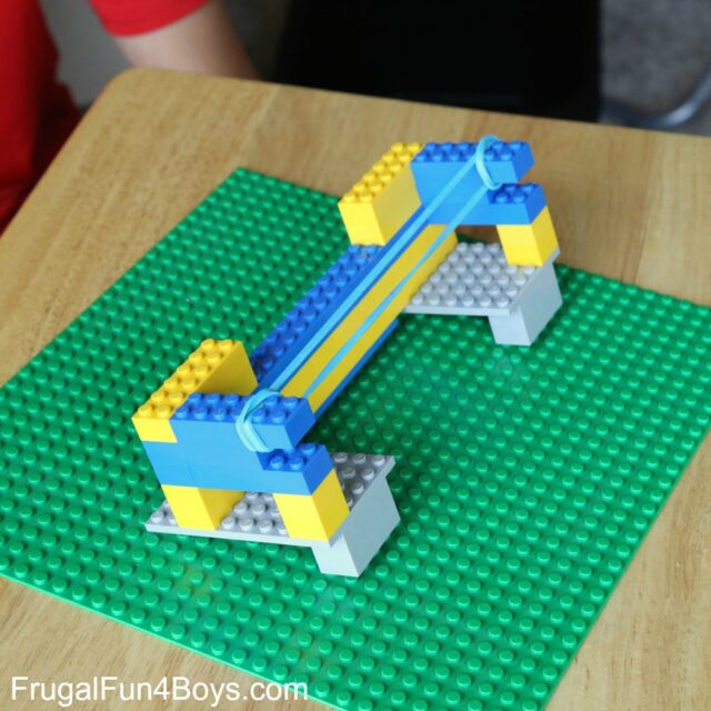 Two Ways to Build a LEGO Paper Airplane Launcher - Frugal Fun For Boys ...