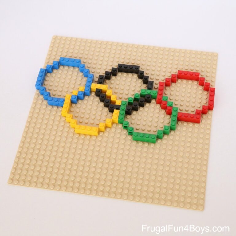 Build the LEGO Summer Olympic Games! - Frugal Fun For Boys and Girls
