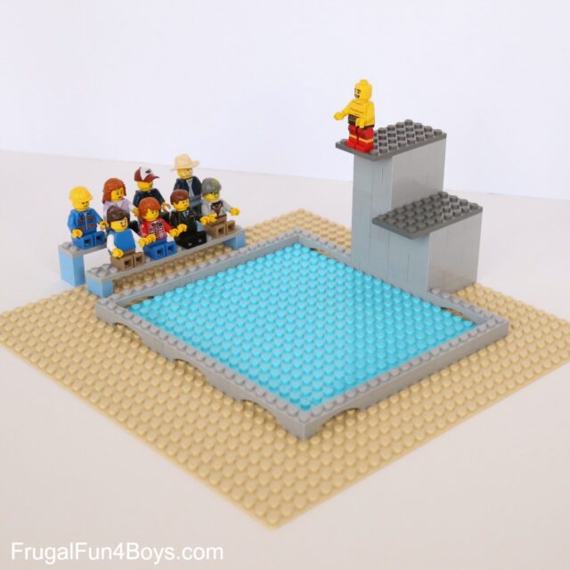Build the LEGO Summer Olympic Games! - Frugal Fun For Boys and Girls