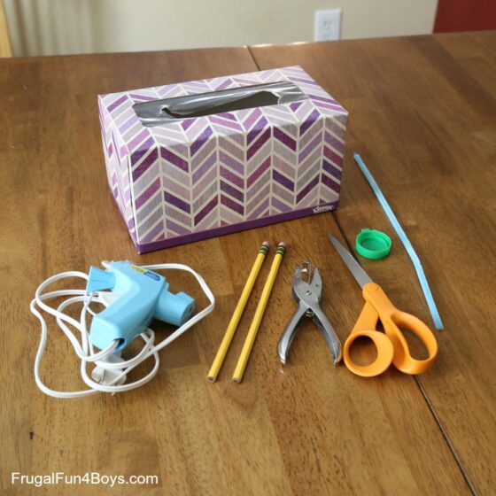 How to Build a Tissue Box Catapult - Frugal Fun For Boys and Girls