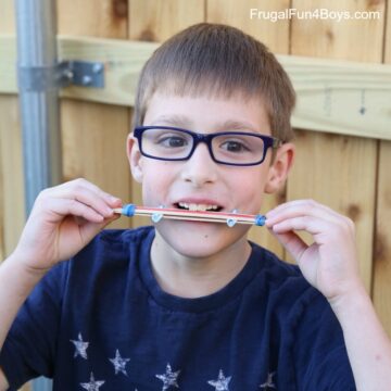 Sound Science for Kids: Make a Craft Stick Harmonica - Frugal Fun For ...