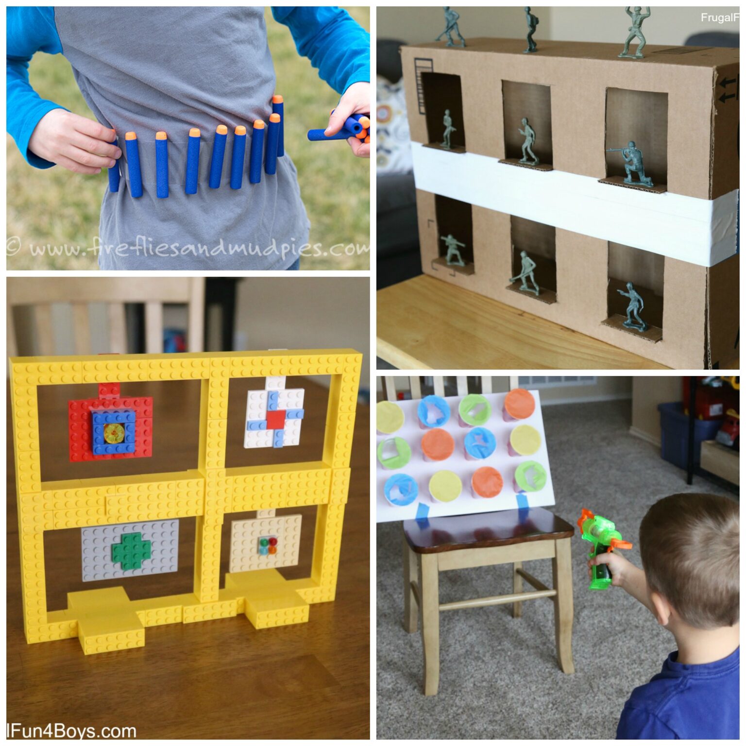 10+ of the BEST Nerf Target Games - Frugal Fun For Boys and Girls