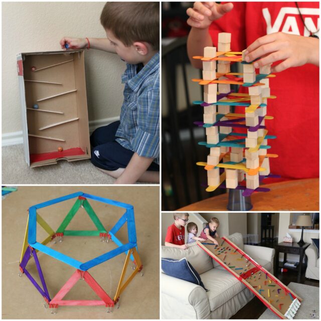 30+ Awesome STEM Challenges for Kids (with Inexpensive or Recycled ...