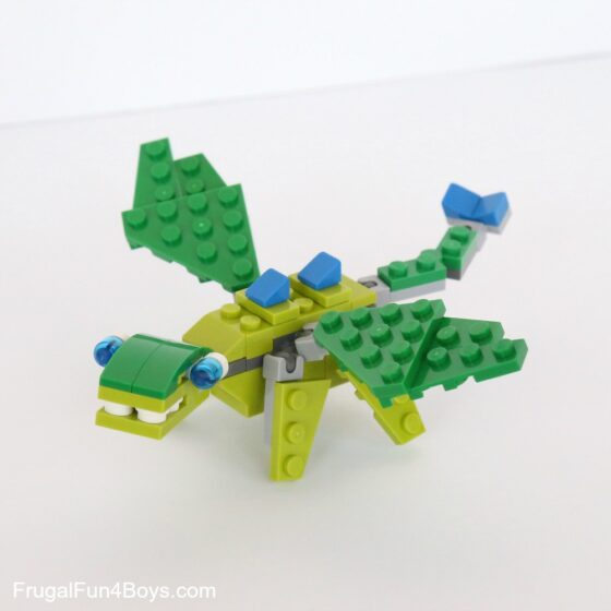 LEGO Mini Dragon Building Instructions - Frugal Fun For Boys and Girls
