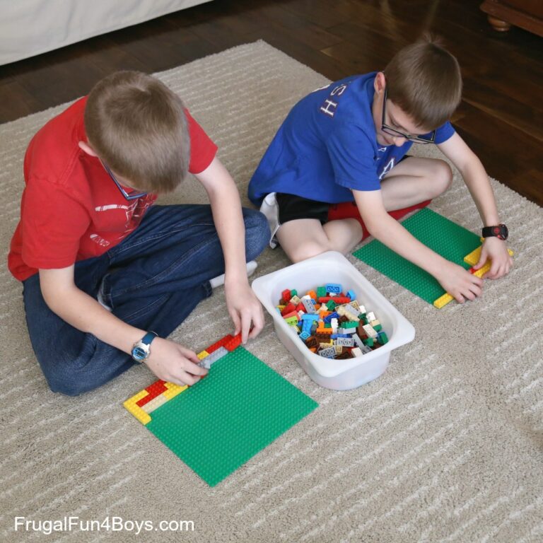 10+ Totally Awesome LEGO Party Games - Frugal Fun For Boys and Girls
