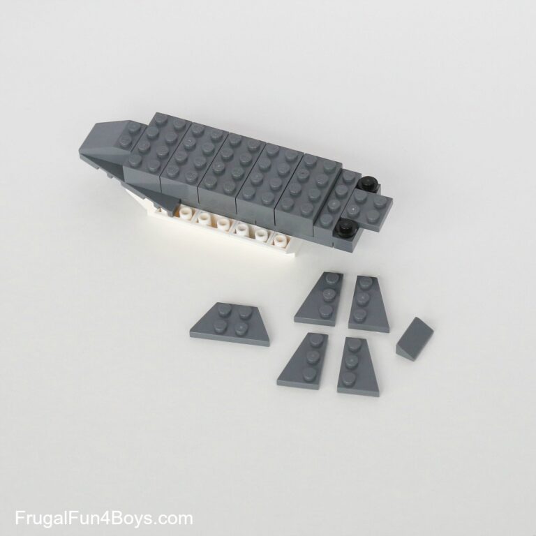 How to Build an Awesome LEGO Shark - Frugal Fun For Boys and Girls