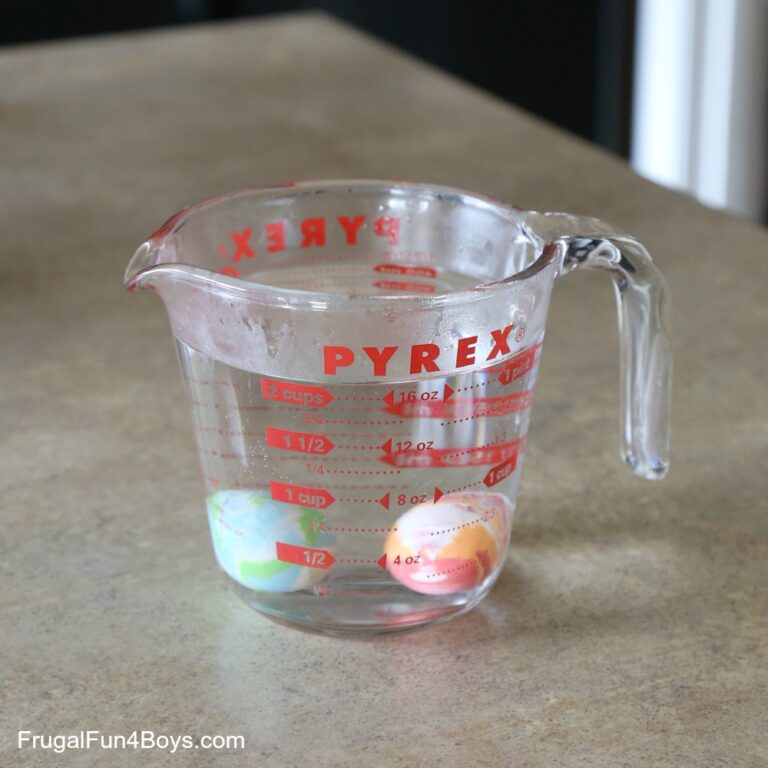 Bouncy Ball Science Experiment {Science Fair Idea} - Frugal Fun For ...