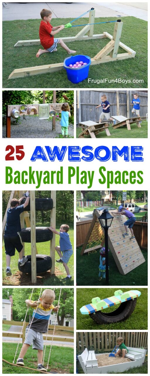 The Best DIY Backyard Playgrounds for Your Outdoor Play Space - Frugal ...