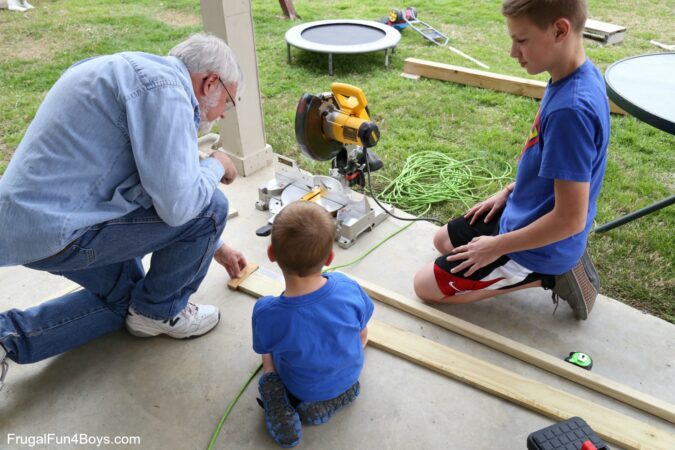 Kids' Workbench Plans: Build Your Own Kids' Woodworking Space! - Frugal ...