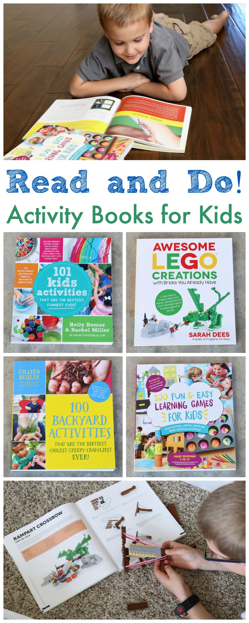 Read And DO A Collection Of All The BEST Kids Activity Books Read And DO A Collection Of All The BEST Kids Activity Books