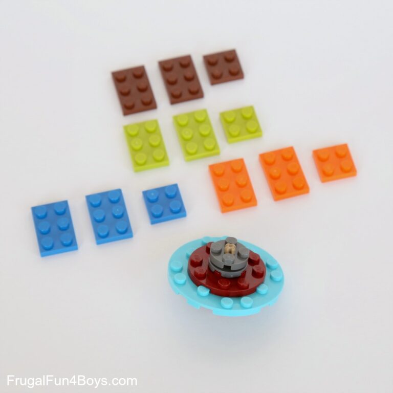 How to Build a Fidget Spinner with LEGO Bricks - Frugal Fun For Boys ...