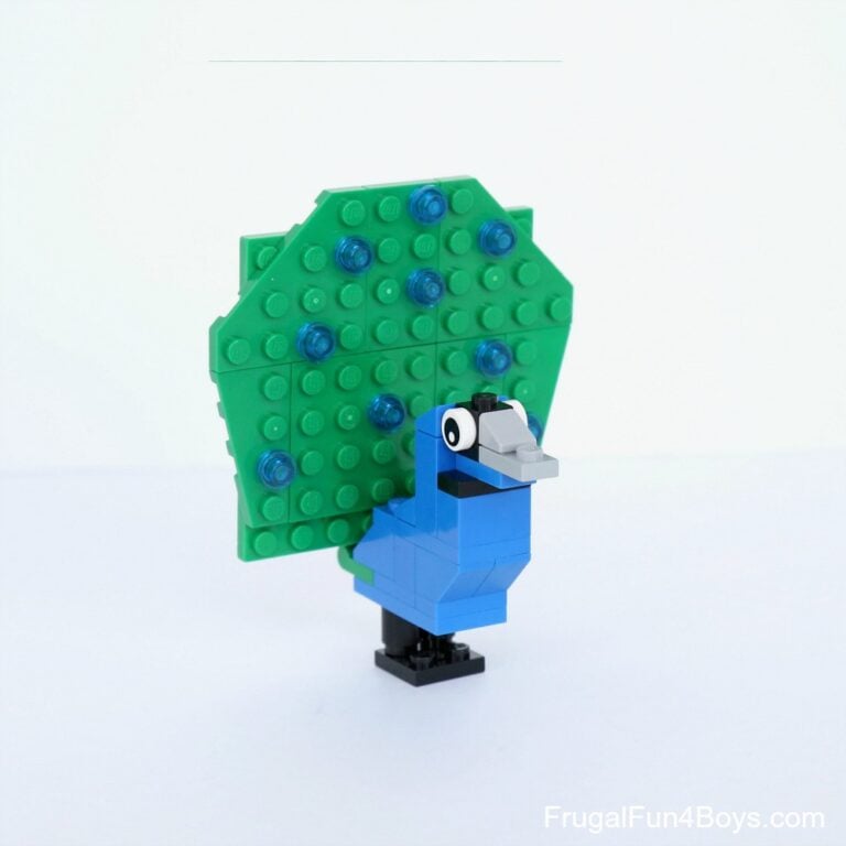 Simple Brick Birds Building Instructions - Frugal Fun For Boys and Girls