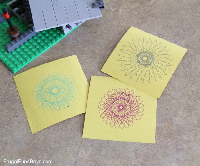 Build a Design Drawing Machine with LEGO Bricks - Frugal Fun For Boys ...