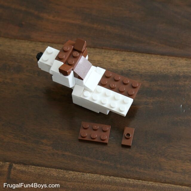 Build a Terrier Dog with LEGO® Bricks - Frugal Fun For Boys and Girls