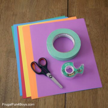 STEM Challenge: One-Piece-of-Paper Paper Chain Contest - Frugal Fun For ...