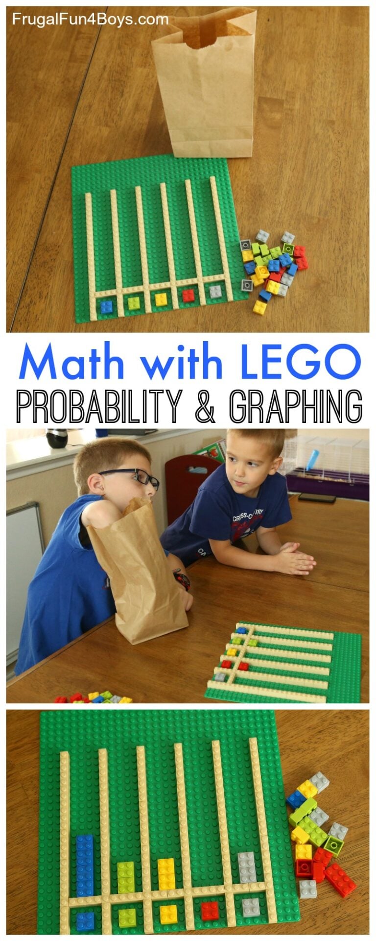 Fun with Math! Probability and Graphing with LEGO® Bricks - Frugal Fun ...