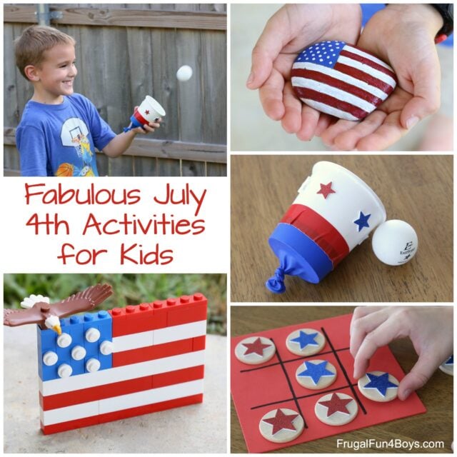 Popsicle Stick Flag Craft - Frugal Fun For Boys and Girls