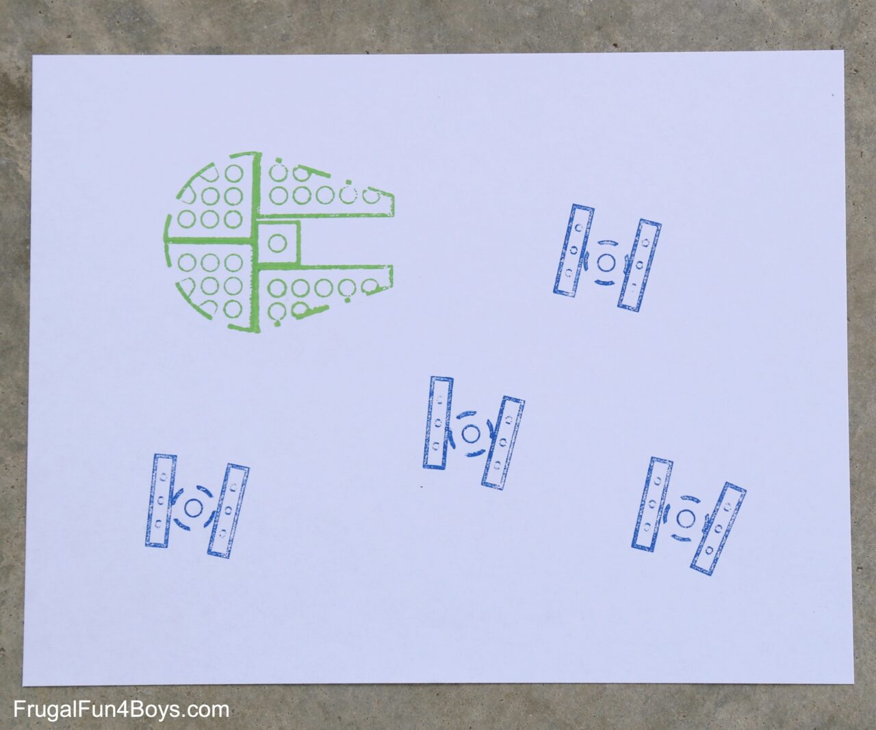 LEGO Stamping: It's Art with Bricks! - Frugal Fun For Boys and Girls