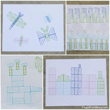 LEGO Stamping: It's Art with Bricks! - Frugal Fun For Boys and Girls