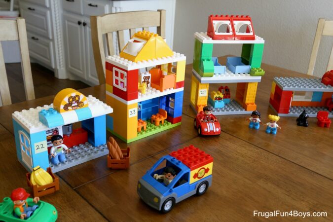 Engaging, Hands-on DUPLO Math Games that Kids will LOVE! - Frugal Fun ...