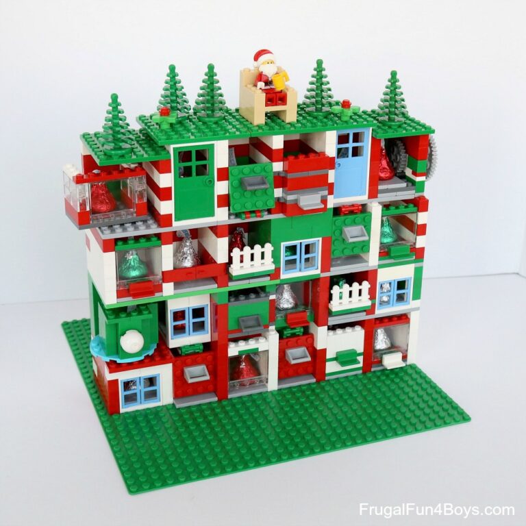 Count Down to Christmas with a DIY LEGO Advent Calendar - Frugal Fun ...
