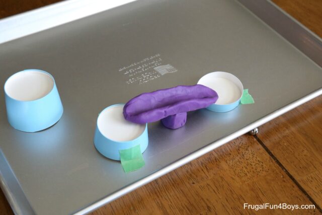 Marbles and Play Dough STEM Challenge - Frugal Fun For Boys and Girls