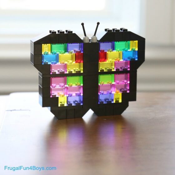 Stained Glass LEGO Building Challenge - Frugal Fun For Boys and Girls