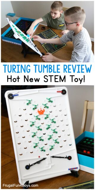 Review of the Turing Tumble - An awesome STEM toy! - Frugal Fun For ...