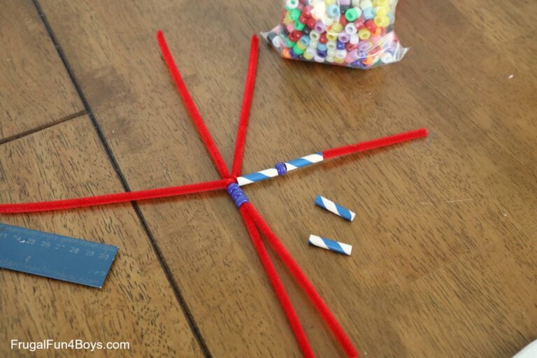 How to Make Pipe Cleaner Superheroes - Frugal Fun For Boys and Girls